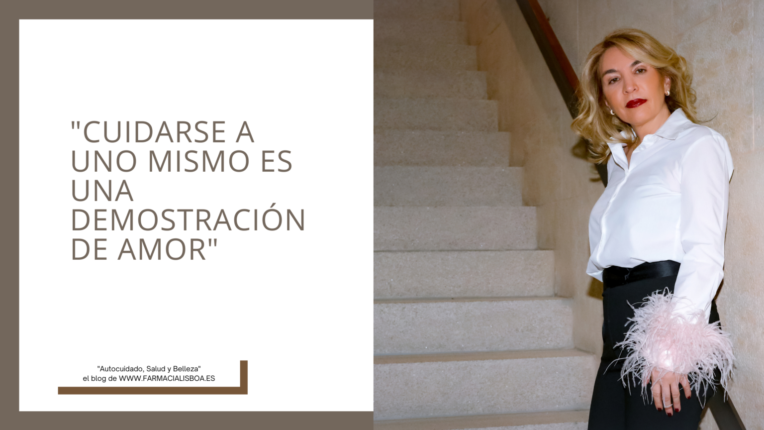 Cuidarse a uno mismo es una demostración de amor I Farmacia Lisboa